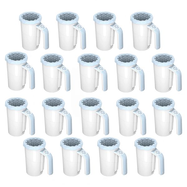 【オークション商品】18個セット 中型・大型犬用充電式自動足洗い機 ビッグ BIG ホワイト 【 ムラウチドットコム