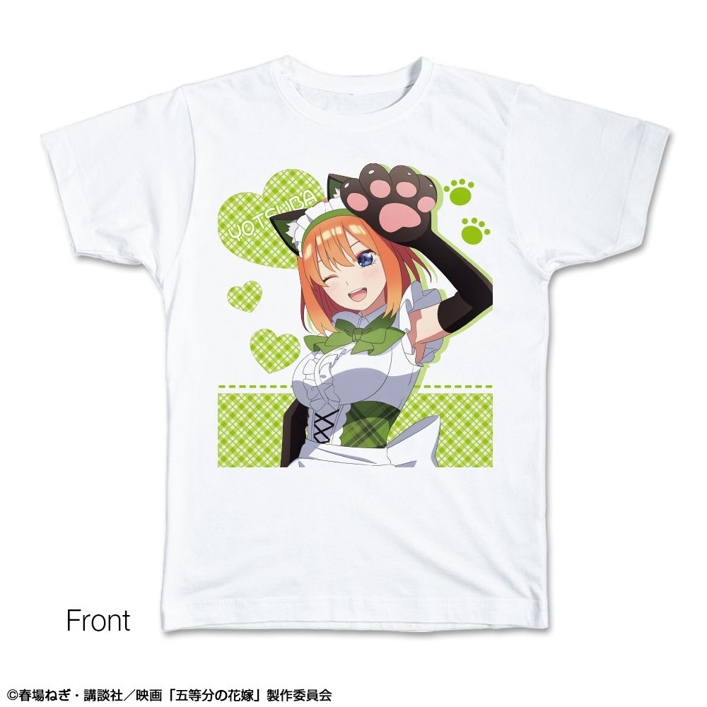 映画「五等分の花嫁」 Tシャツ Mサイズ デザイン04(中野四葉)【描き下ろし】 【 ムラウチドットコム