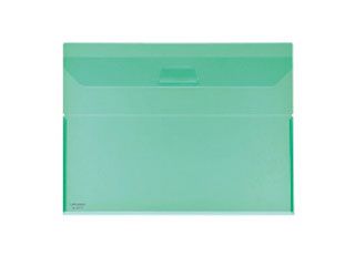 クリヤーホルダー PP A4 緑 フ-770G 【 ムラウチドットコム