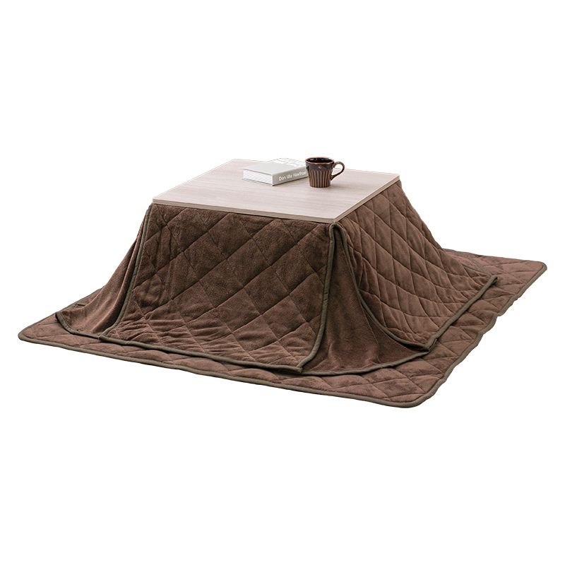 こたつ＋うす掛け布団 3点セット グレイッシュホワイト/ブラウン KOT-7350-60+ユイ60BR 【 ムラウチドットコム