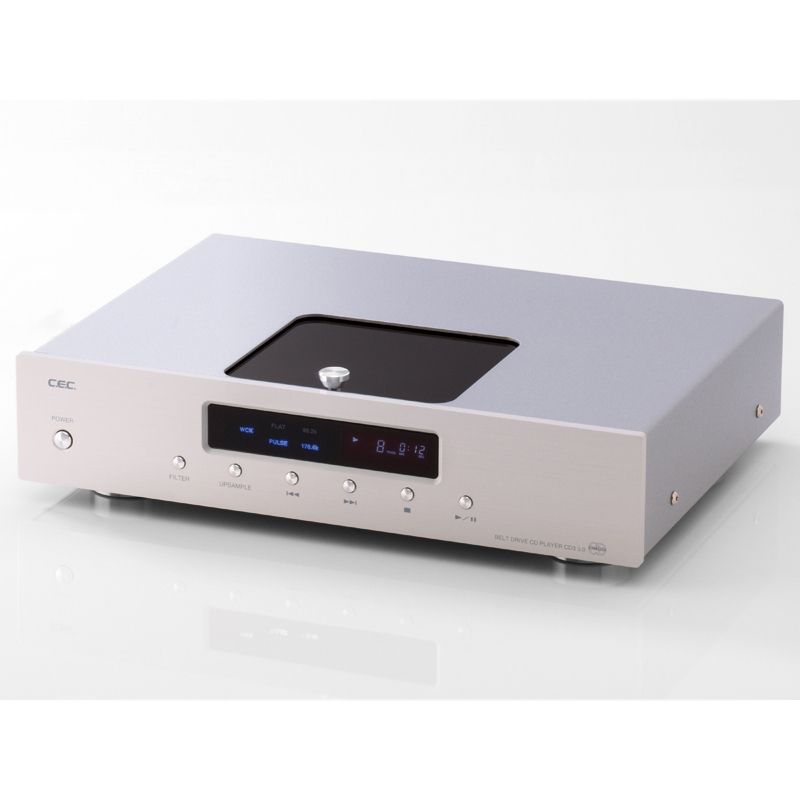 CD3 3.0(シルバー) ダブル ベルトドライブCDプレーヤー Double Belt Drive CD Player 【 ムラウチドットコム